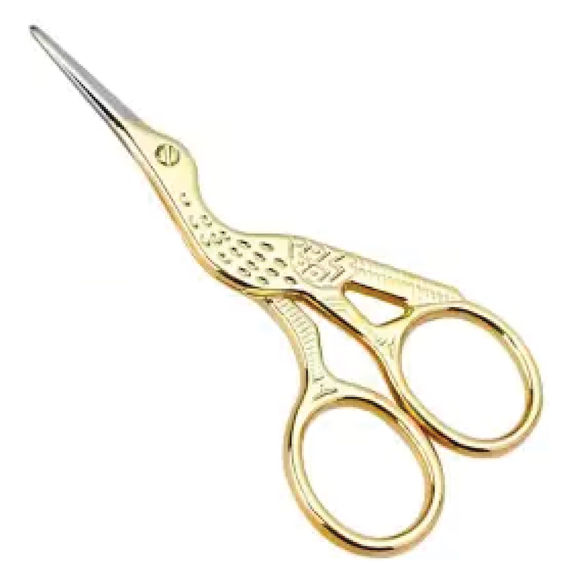 Gold Stork Scissors | Jazz Z Beauty and Barber Supply Store
