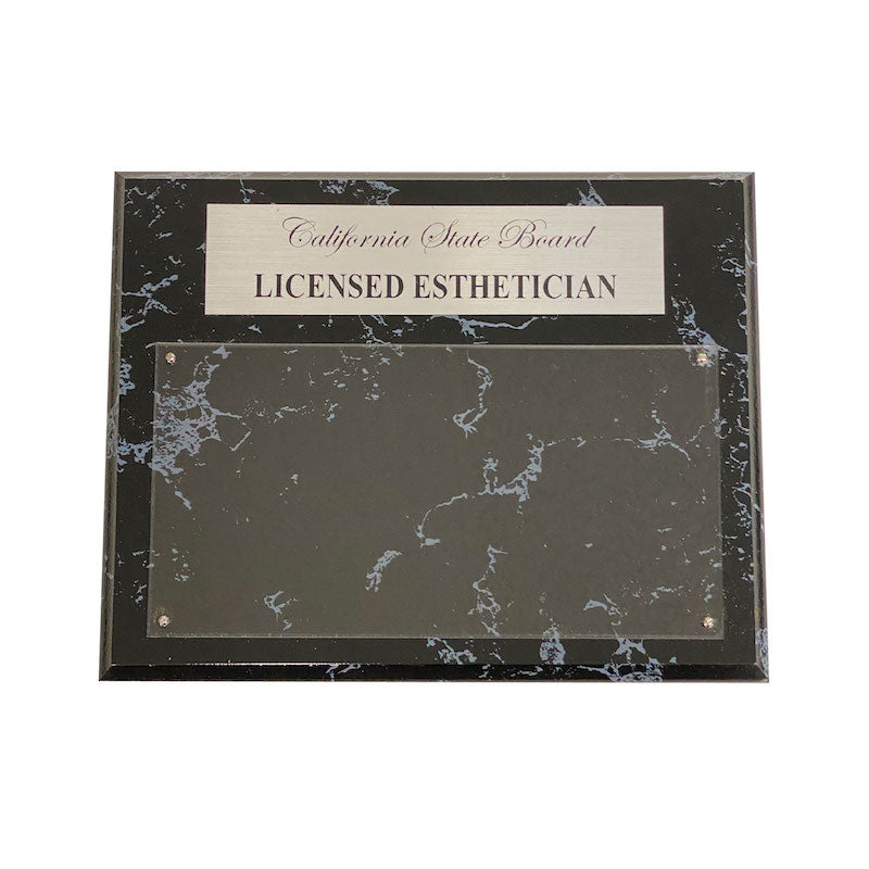 Esthetician License Frame | Jazz Z Beauty and Barber Supply